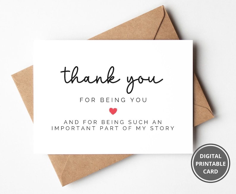 Mentor Thank You Card, Teacher Thank You Card, Leader Thank You Card ...