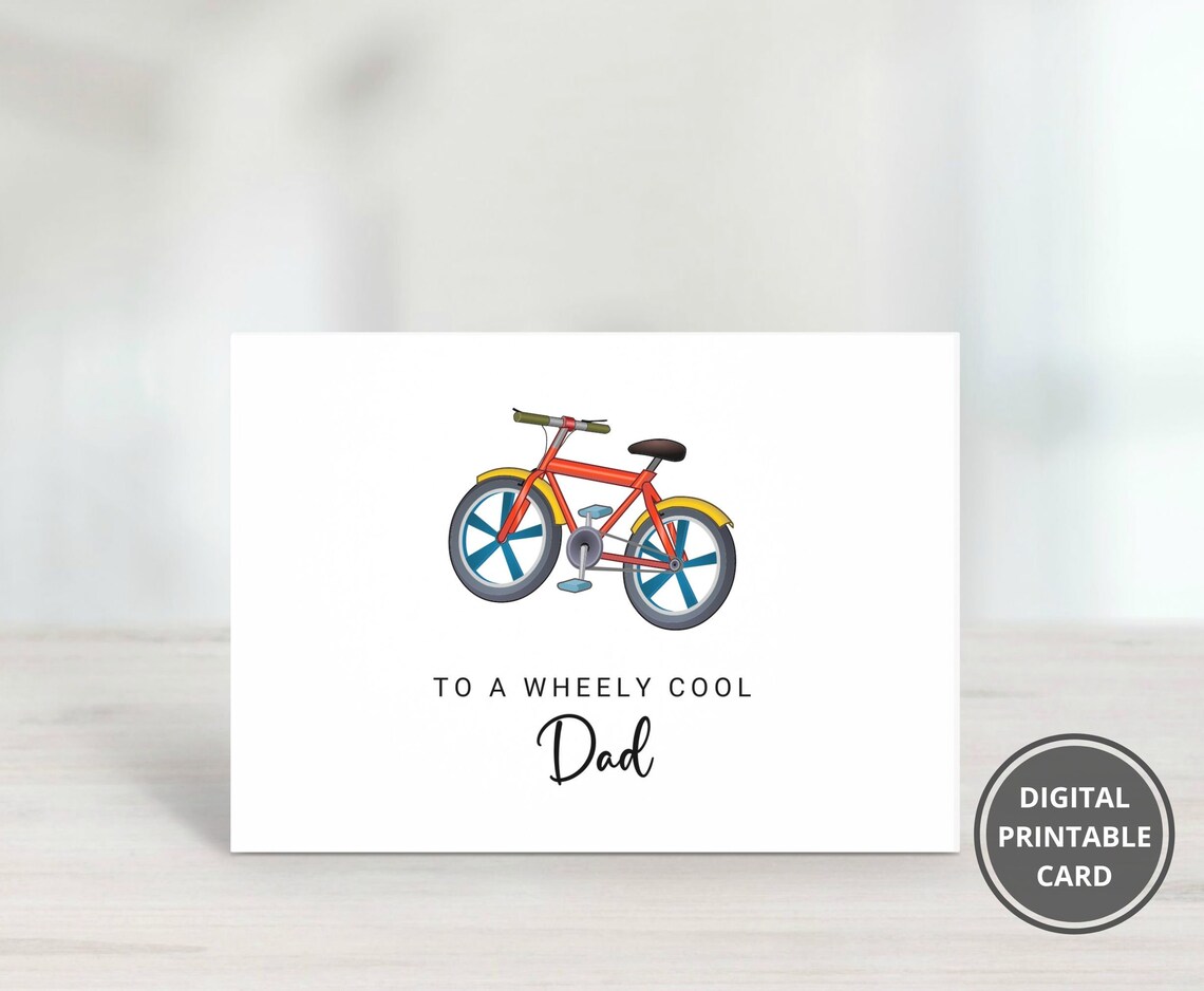Fathers Day Card Funny, Happy Father's Day Printable Card, Card From ...