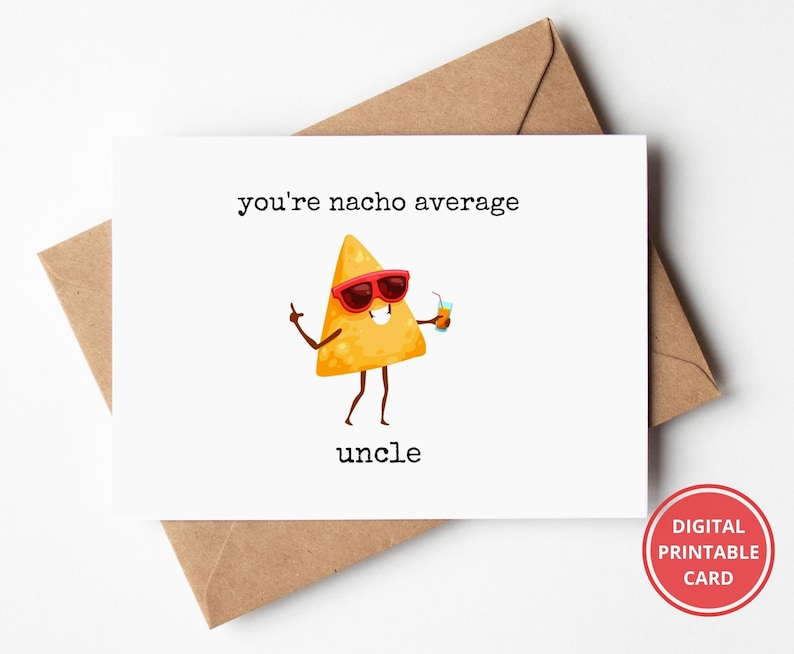 Uncle Fathers Day Card, Card for Uncle, Uncle Fathers Day, Uncle Card ...