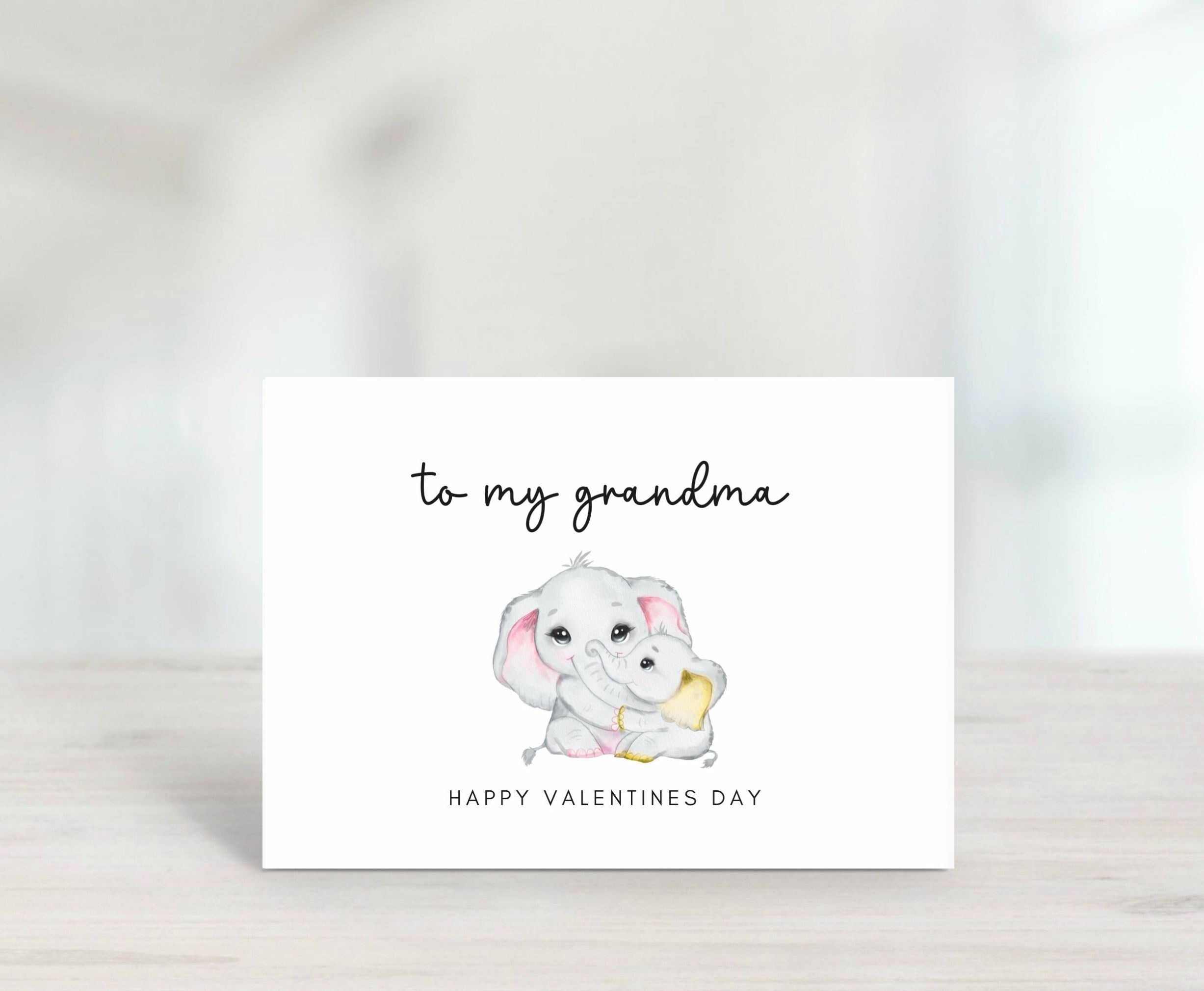 Grandma Valentines Day Card, Printable Card for Grandma, Granny ...