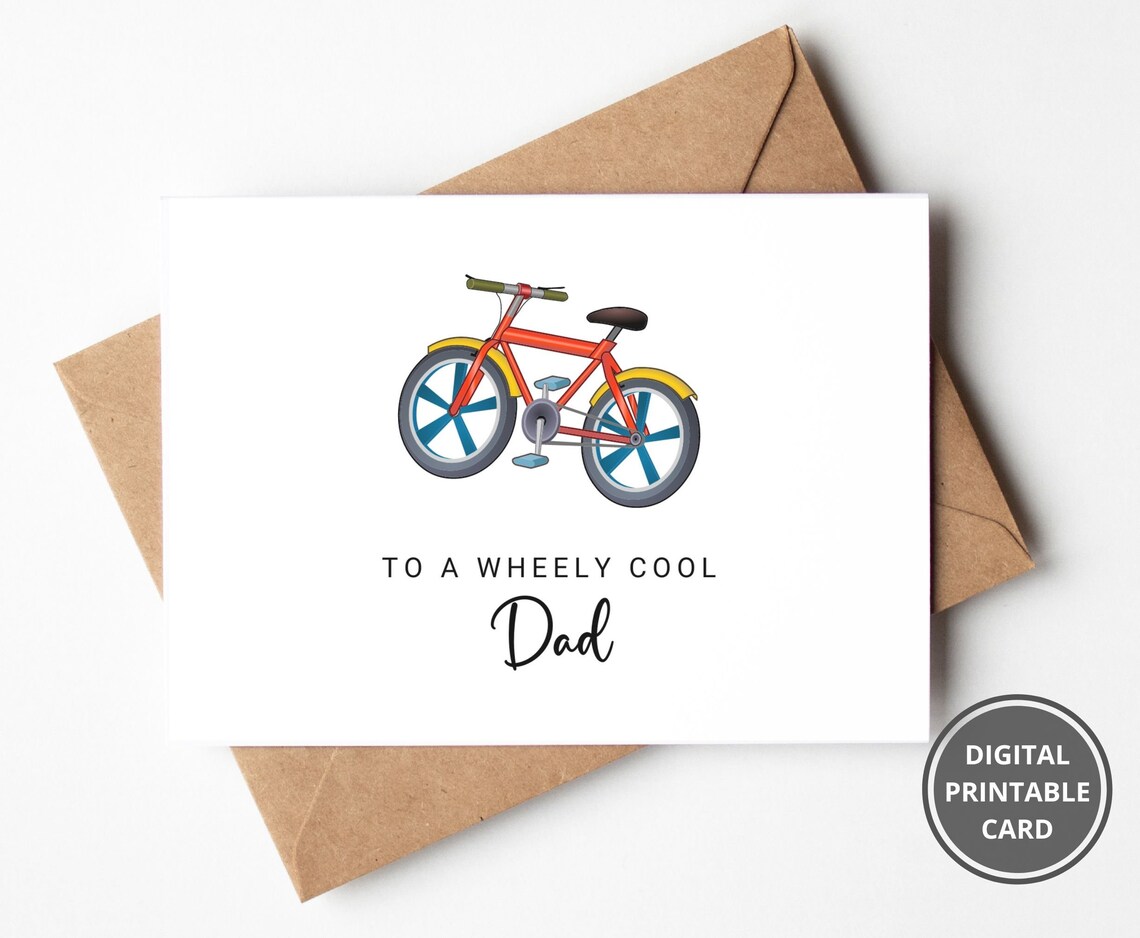Fathers Day Card Funny, Happy Father's Day Printable Card, Card From ...
