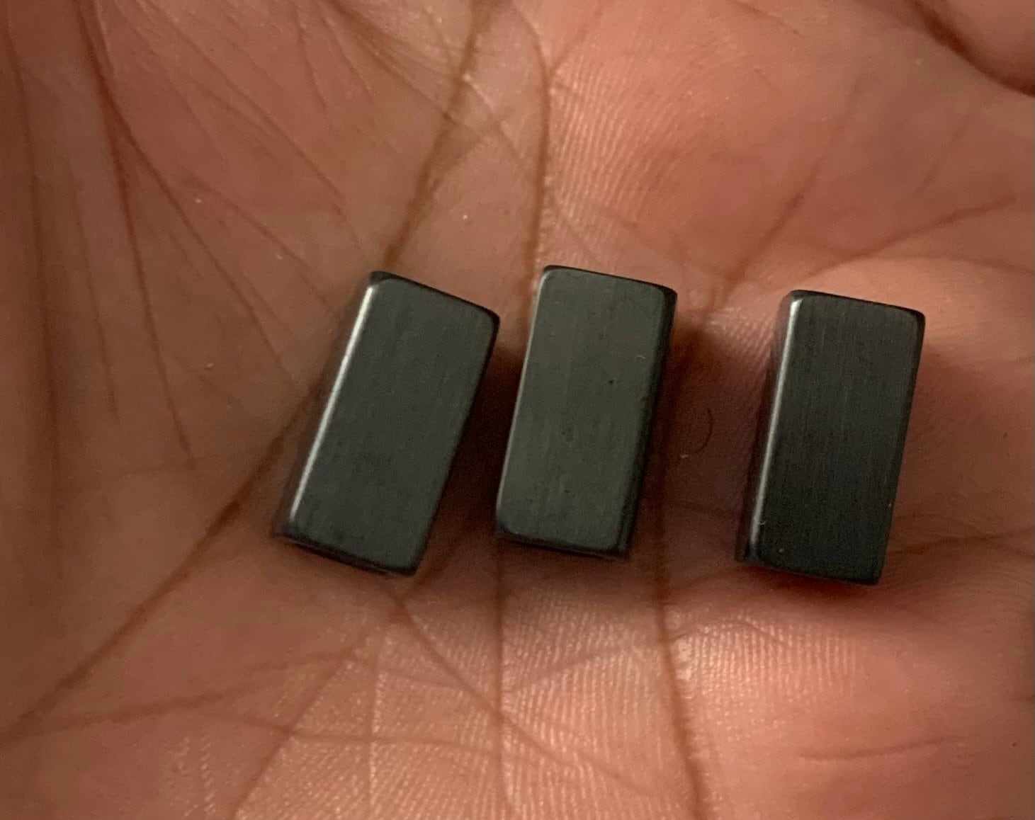 3D Stainless Steel Charm, Laser Engraved Text 1- 4 Sides Engrave Text ...