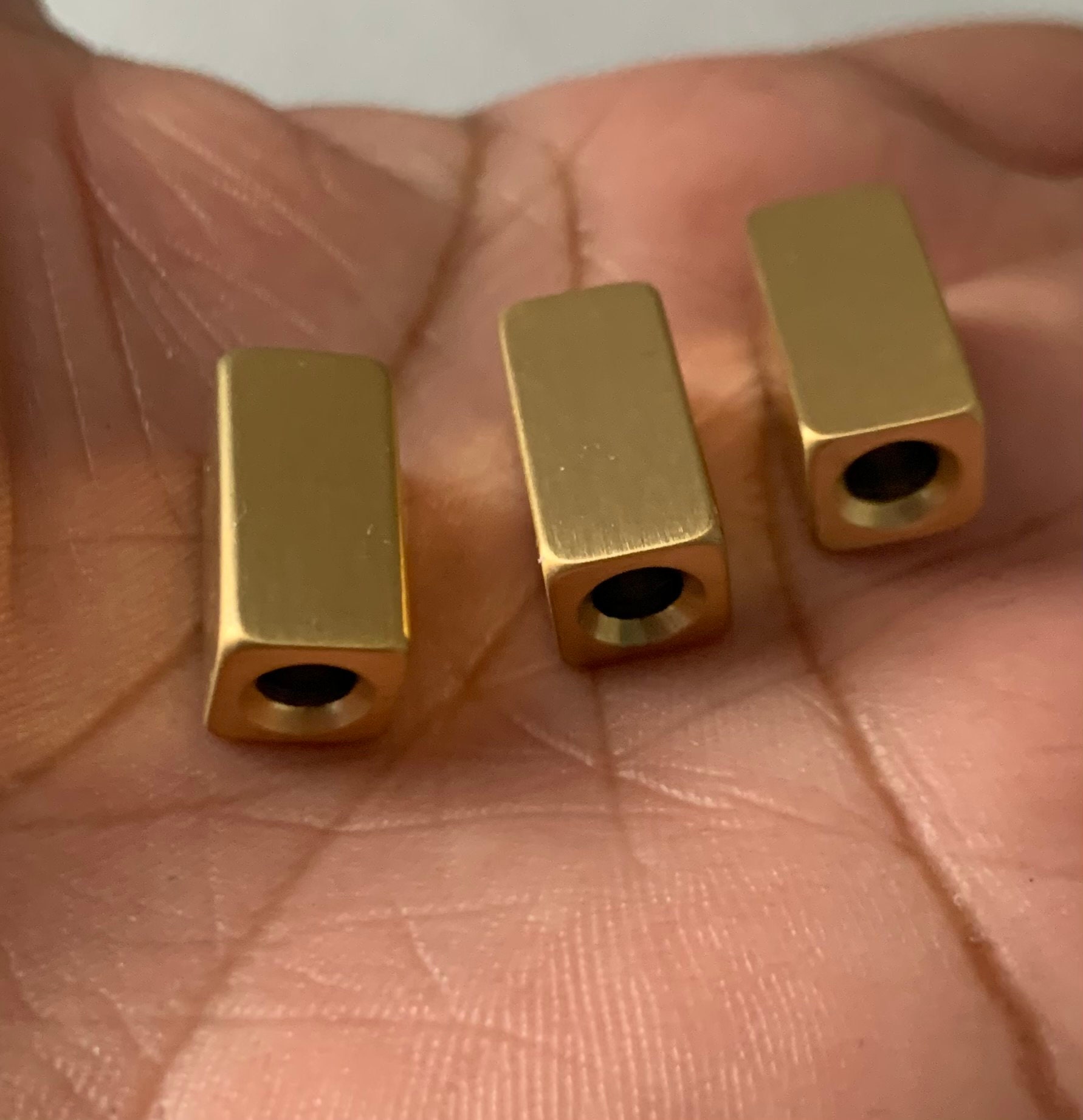 3D Stainless Steel Charm, Laser Engraved Text 1- 4 Sides Engrave Text ...