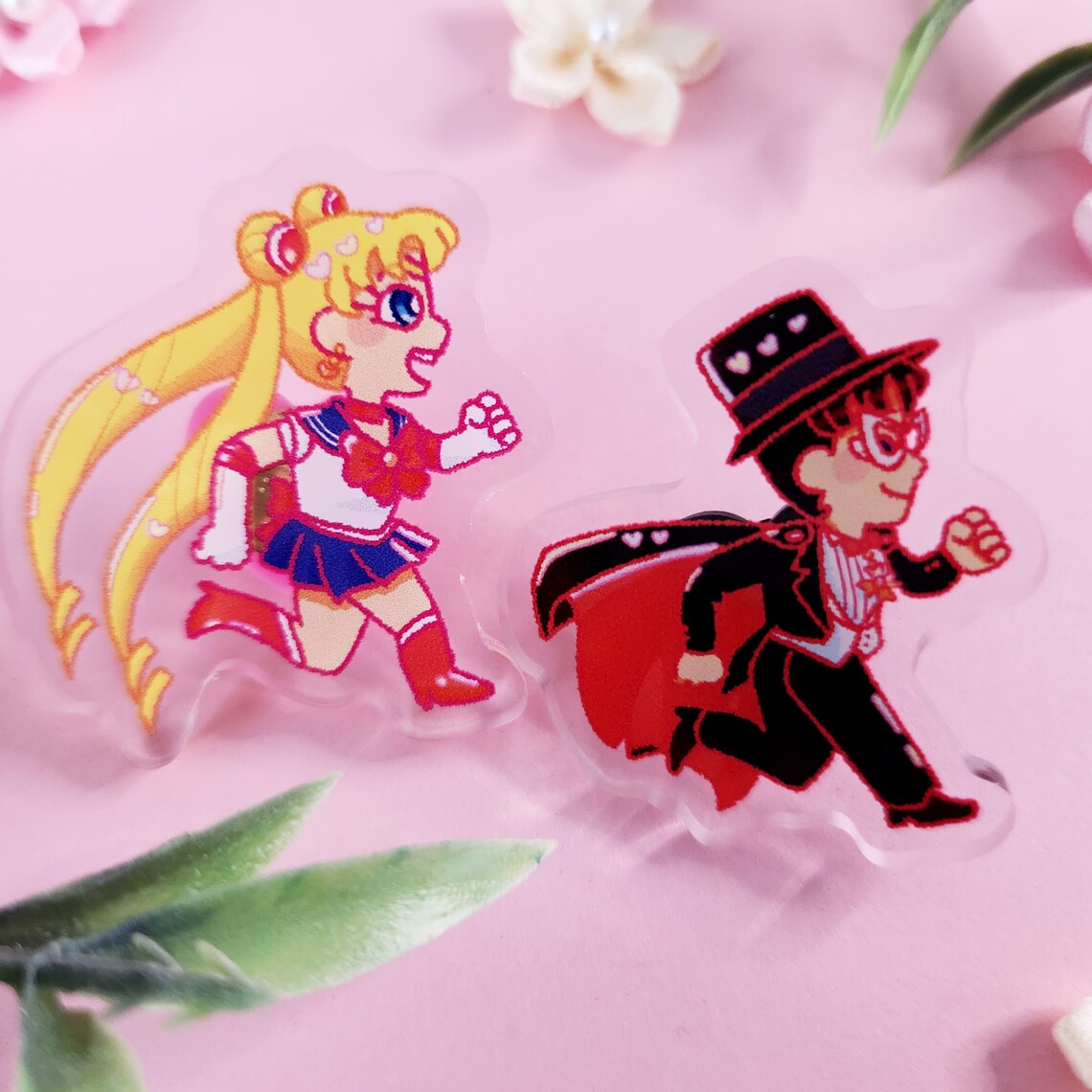 Magical Sailor Scout Acrylic Pin - Etsy