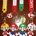 Super Mario Keychain - Brand New - Etsy