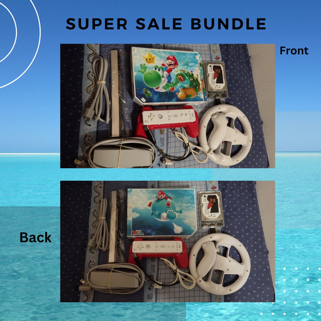 NINTENDO WII BUNDLE - Etsy