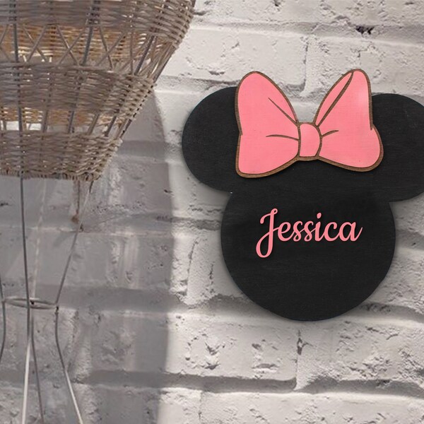 Minnie Door Sign - Etsy