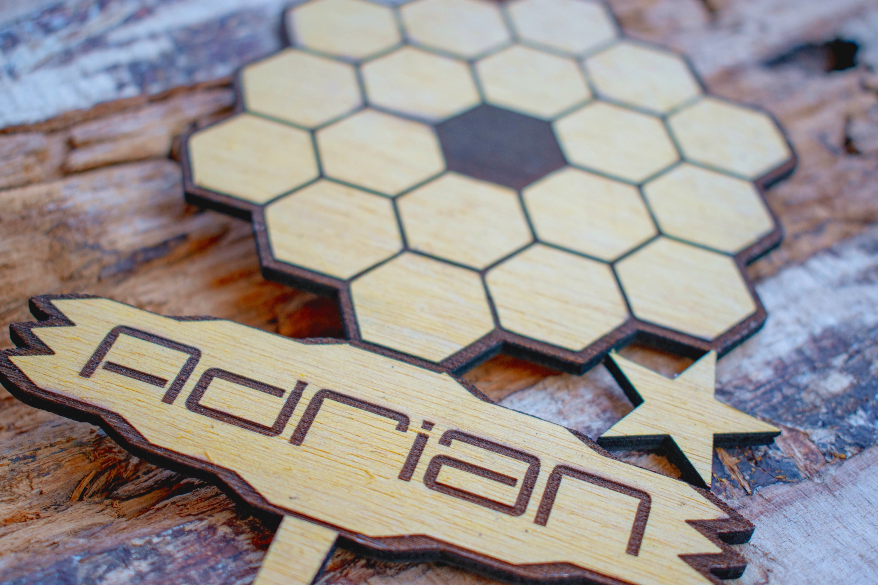 Cake Topper James Webb Space Telescope Wooden Cake Topper | Etsy