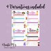 Fairytale Themed Kids Checklist! Responsibility Chart Fully Editable ...