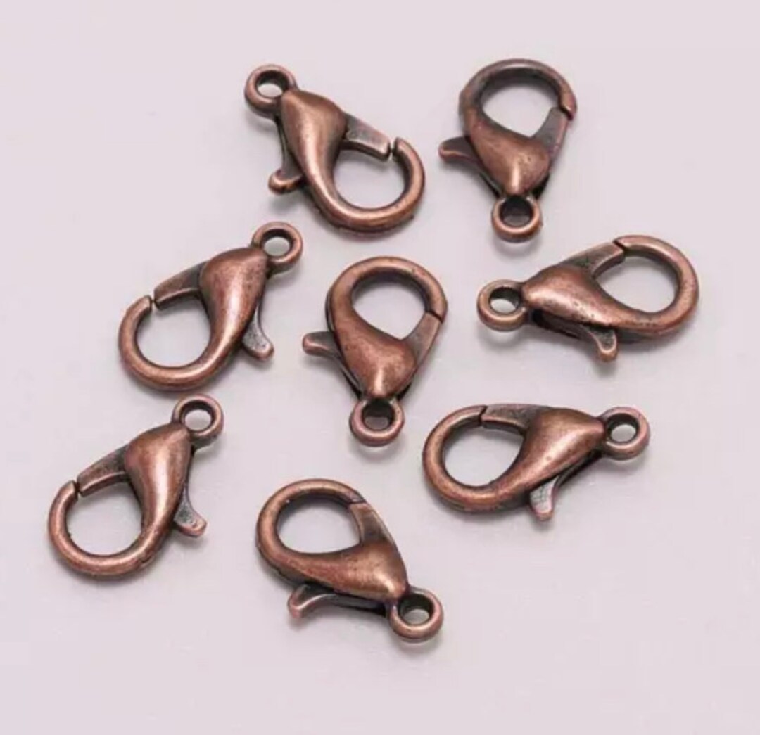 10 Clasps 6mm X 12mm Copper Metal - Etsy