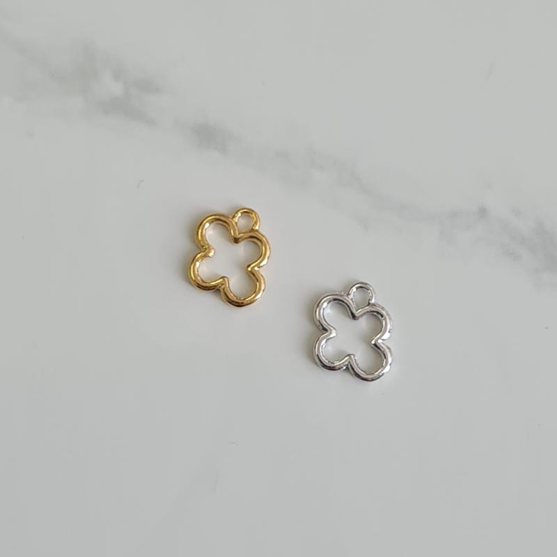 Tiny Flower Bud Charm - Etsy UK