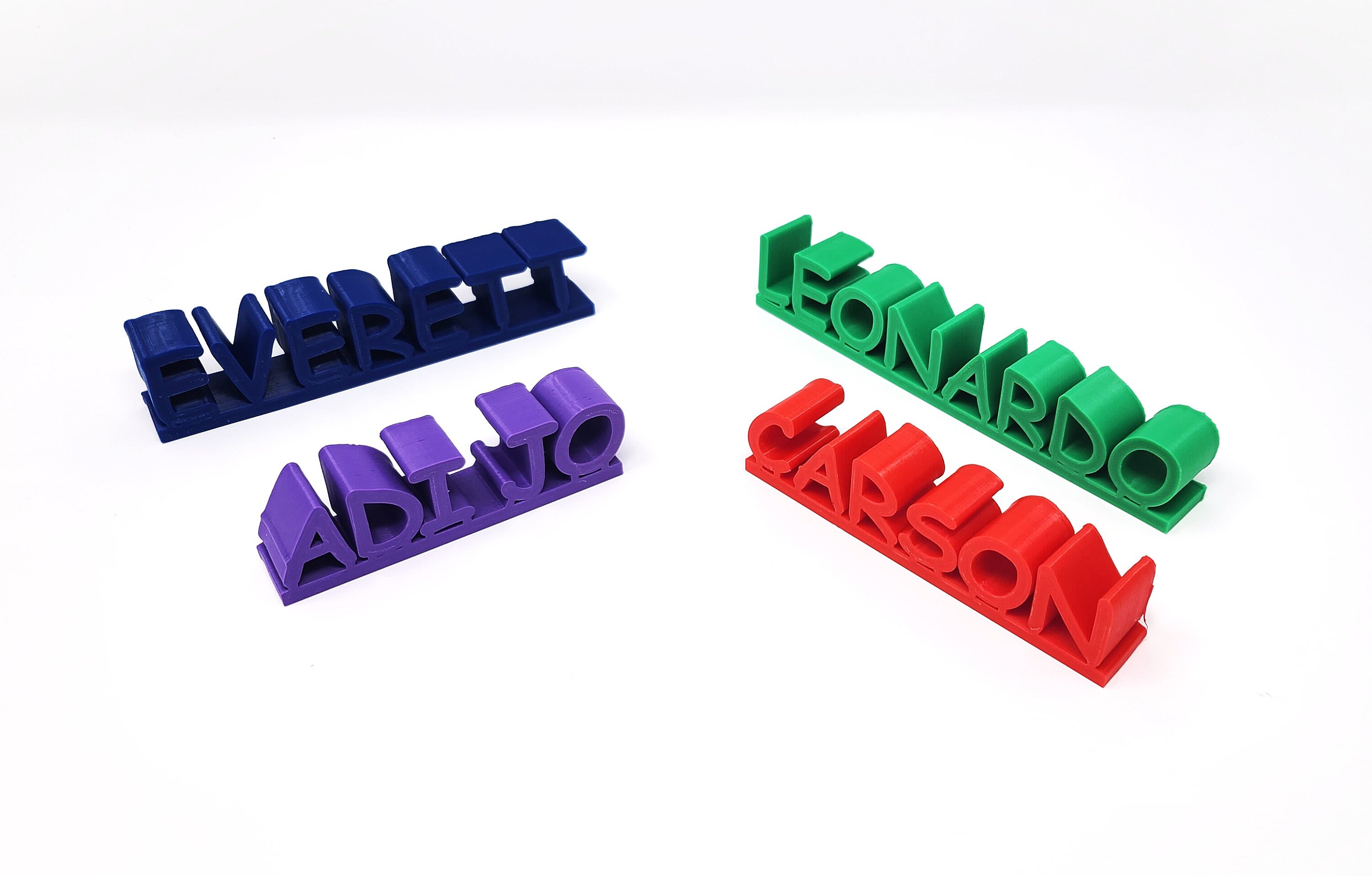 Custom Plastic Name or Word - Etsy