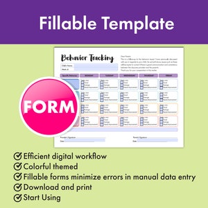 Behavior Tracking for Kids - Elevate Child Development in Daycare, Childcare and Preschool ...