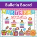 Birthday Bulletin Board Kit | Classroom Birthday Decor | Preschool ...