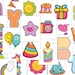 Birthday Bulletin Board Kit | Classroom Birthday Decor | Preschool ...