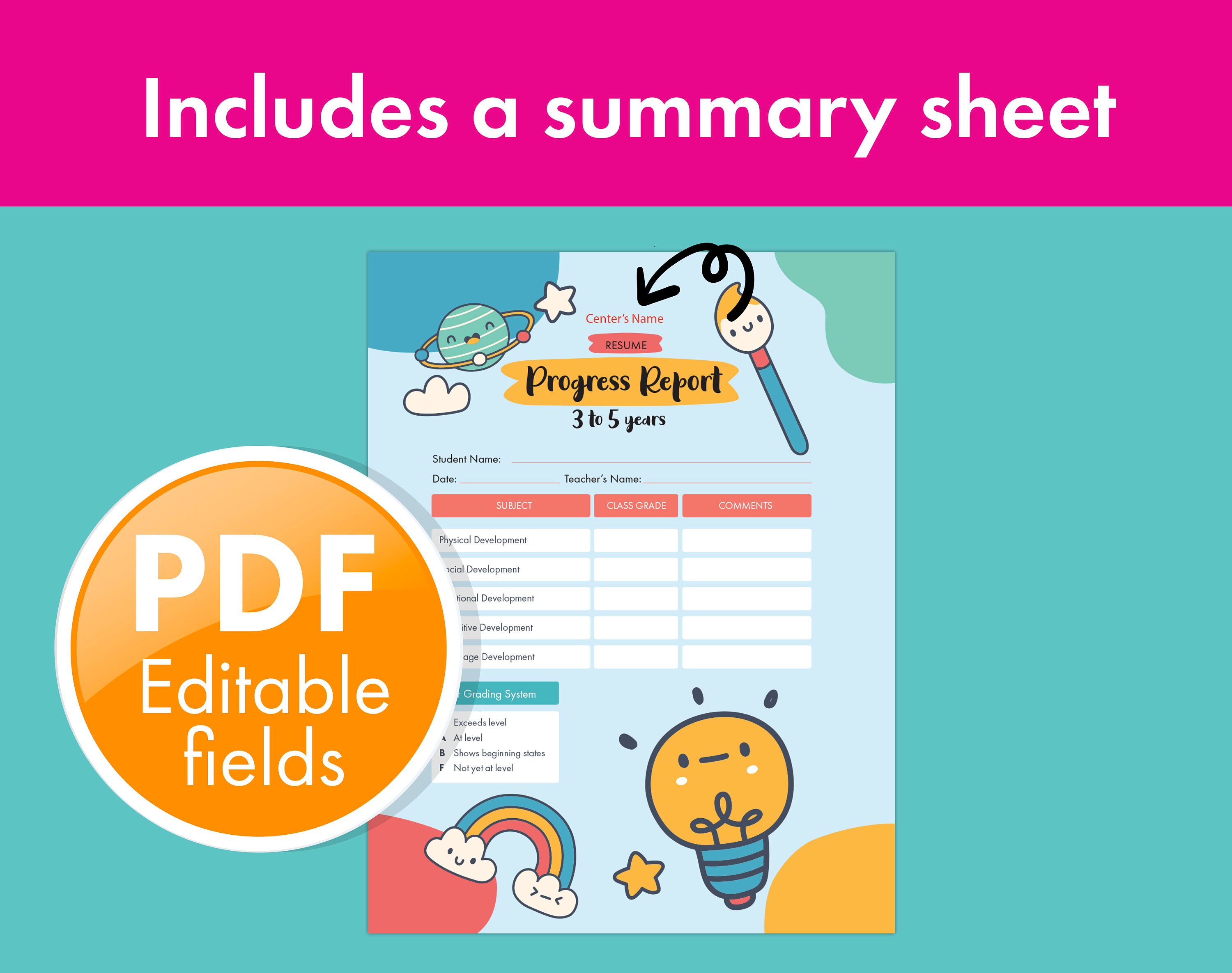 3-5 Year Old Progress Report - Developmental Milestones and the EYLF ...