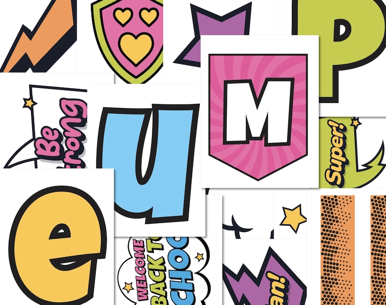 Superhero Bulletin Board Kit | Hero Photo Display | Classroom Decor for ...