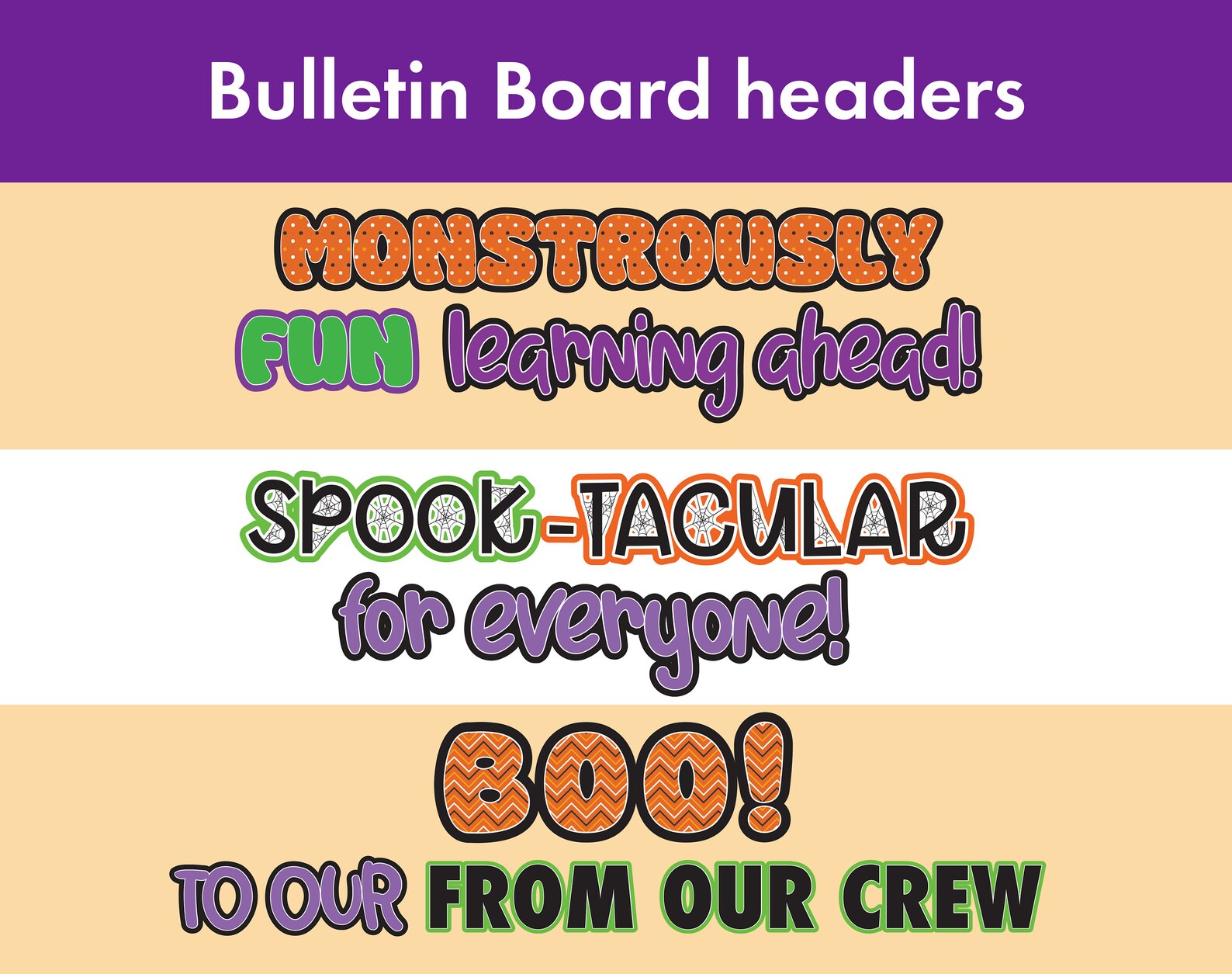 Halloween Ghost Bulletin Board Kit | Fun Student Activities for ...