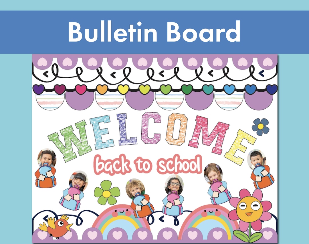 Welcome Back to School Bulletin Board and Activity Pack | Classroom ...
