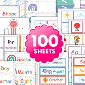 Rainbow Focus Wall | Circle Time Board | Bulletin Board Kit | Classroom ...