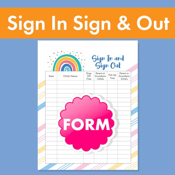 Childcare Photo Release Form Daycare, Preschool, In-home Providers ...