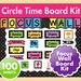 Colorful Focus Wall | Circle Time Board | Bulletin Board Kit ...