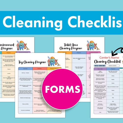 VISUAL POCKET SCHEDULE/ Perfect for Home Daycare Preschool - Etsy