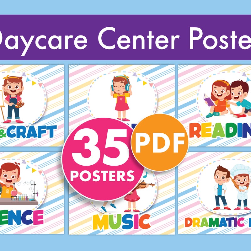 Preschool Center Signs - Etsy
