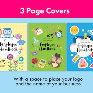 Complete Employee Handbook Template for Childcare Businesses - Editable ...
