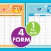 Sign in and Out Form for Daycare, School, Childcare, Home Daycare ...