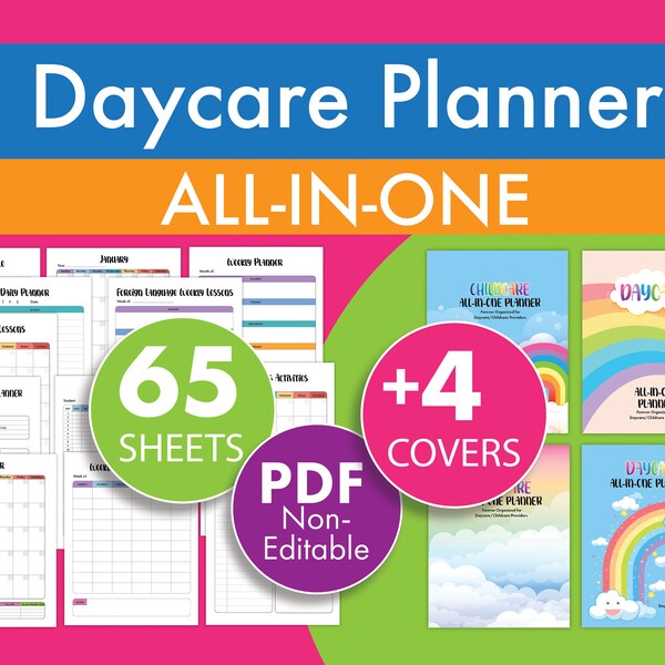 Daycare Organization - Etsy