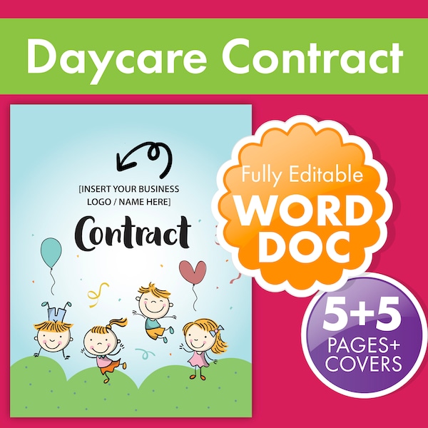 Daycare Forms - Etsy
