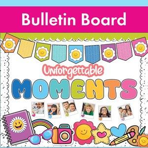 School Trip Memory Board End of Year Photo Display Classroom Bulletin ...