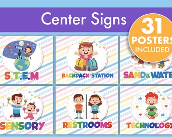 Cute Center Signs - Etsy