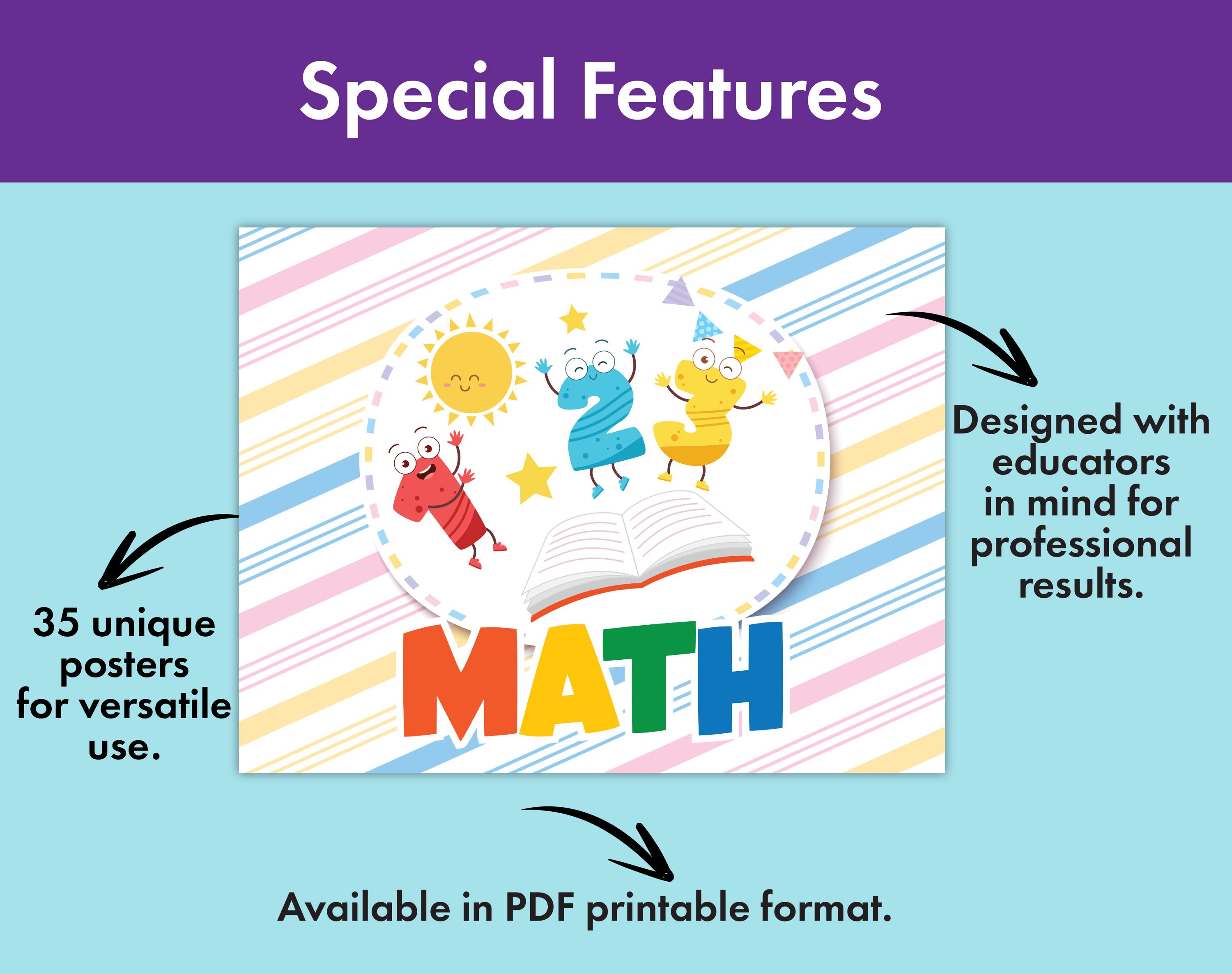 Complete Center Signs Set - 35 PDF Printable Posters for Daycare ...