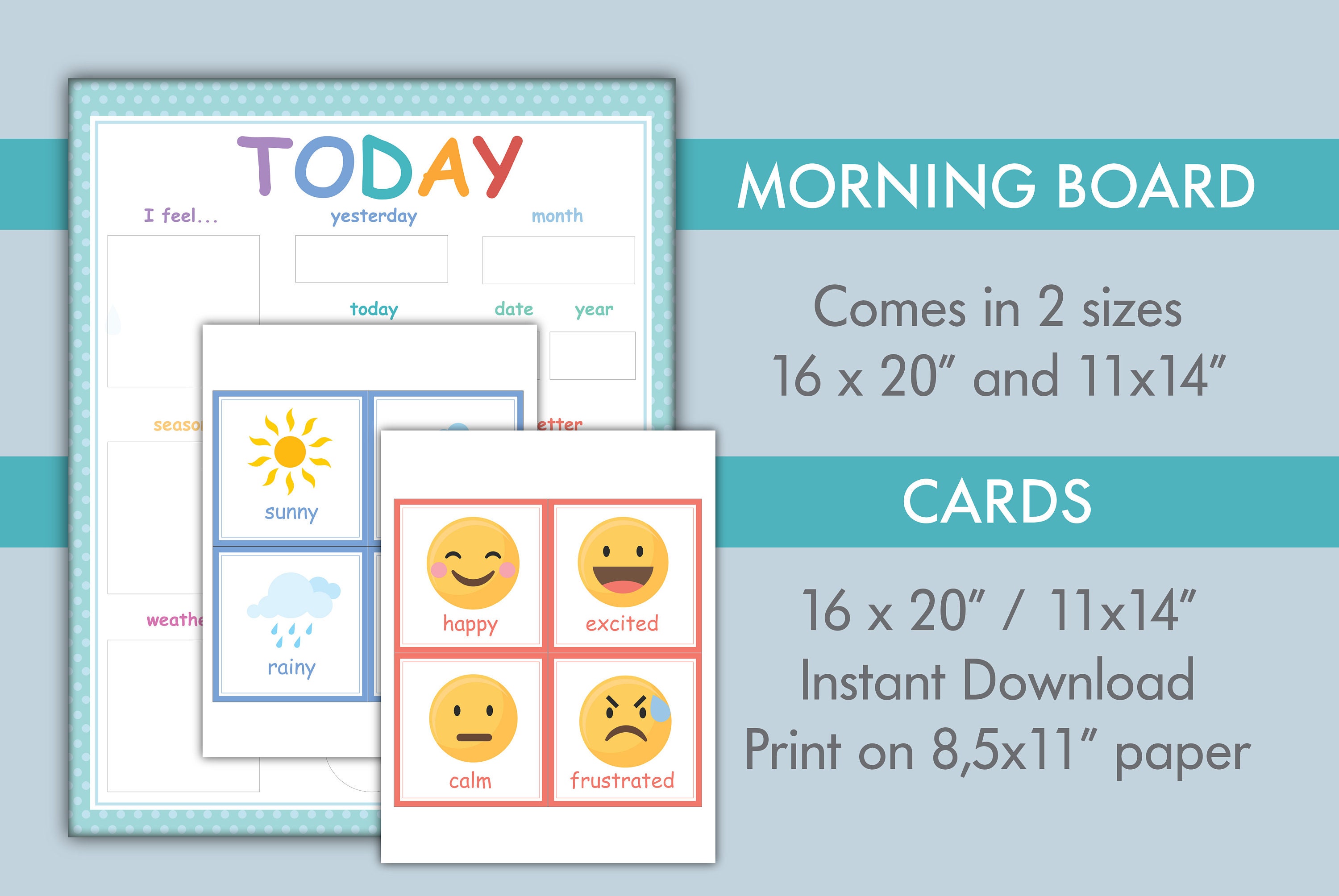 Interactive Circle Time Morning Board - Perfect Classroom Decor for ...