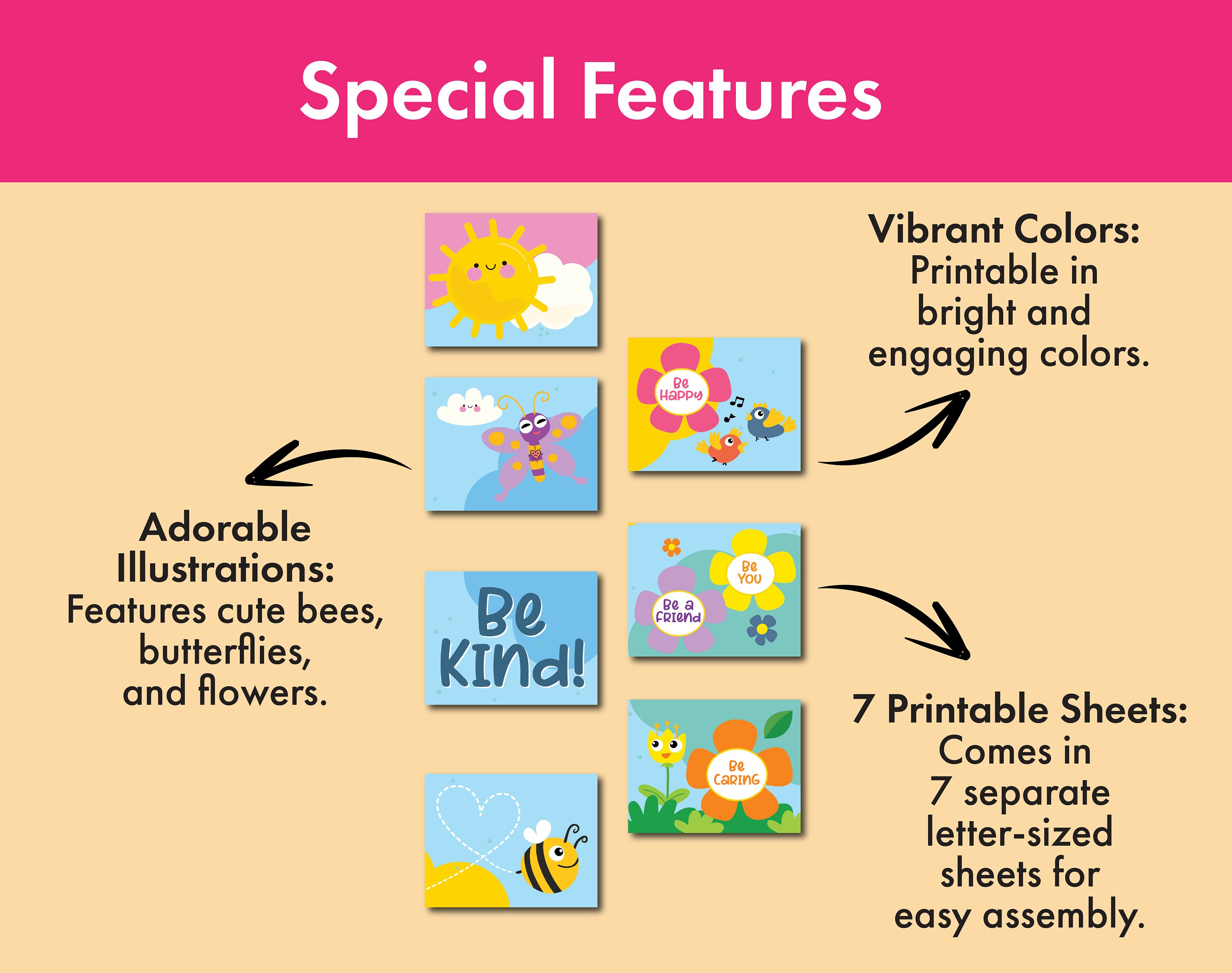 Be Kind' Classroom Door Banner Classroom Decor Promote Kindness Daycare ...