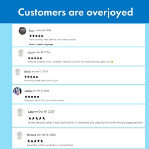 Customizable Name Tags for Preschool, Daycare, Childcare Center ...