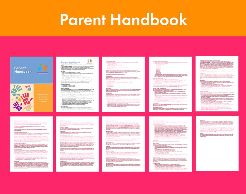 Complete Daycare Starter Kit: Forms, Contracts and Paperwork for Home ...