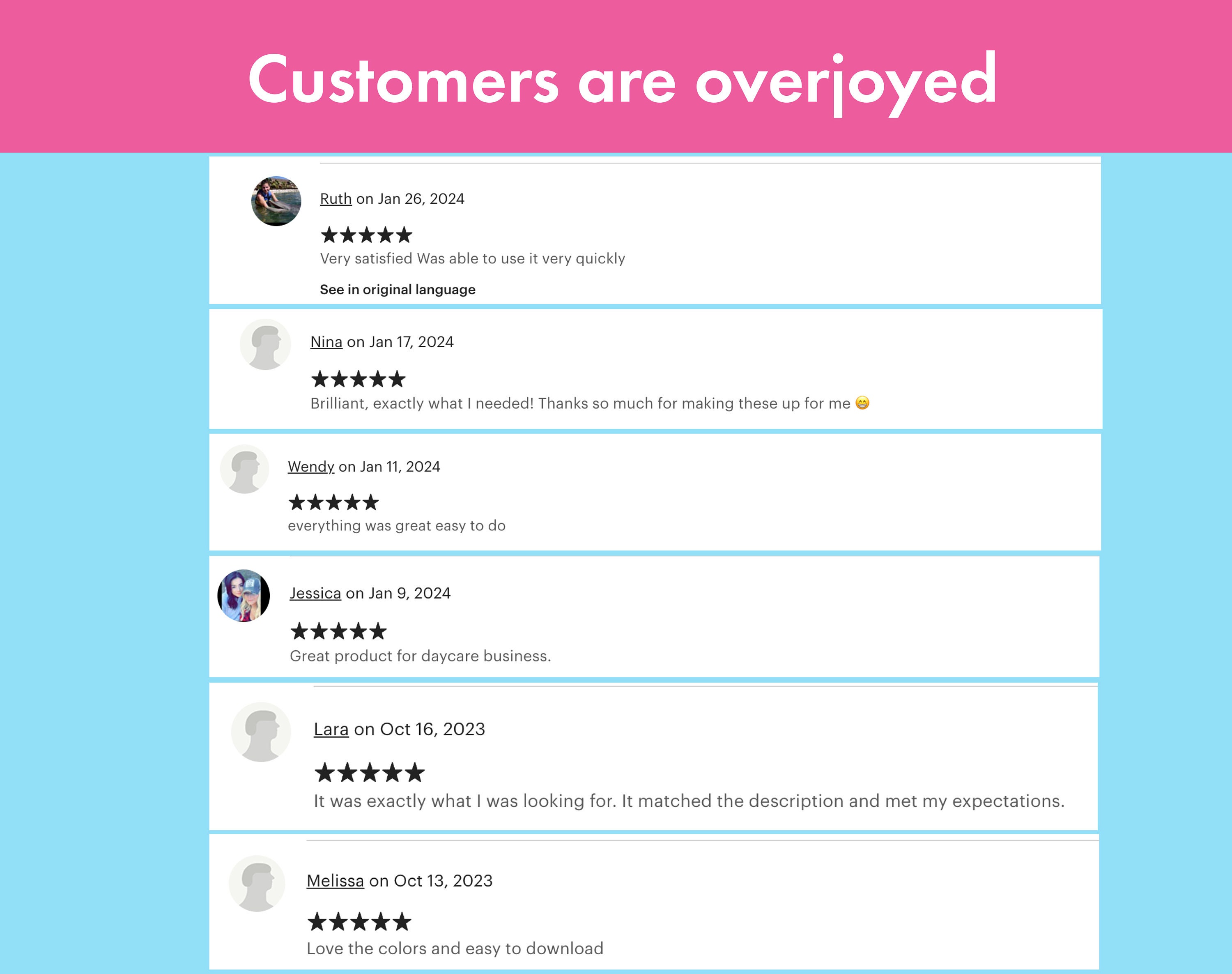 Forever Daycare Planner Customizable Logo and Business Info All-in-one ...