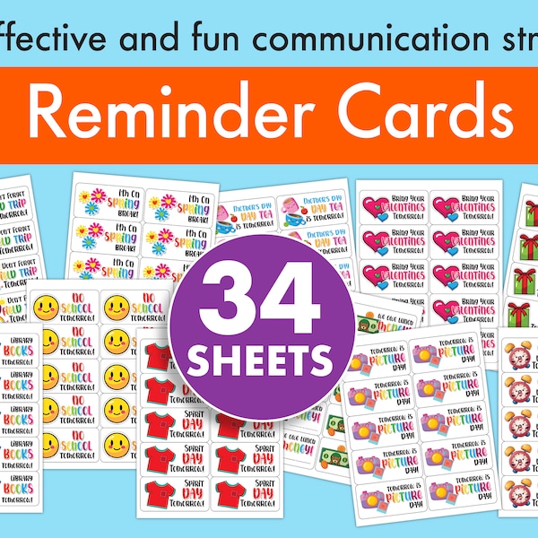 Reminders - Etsy