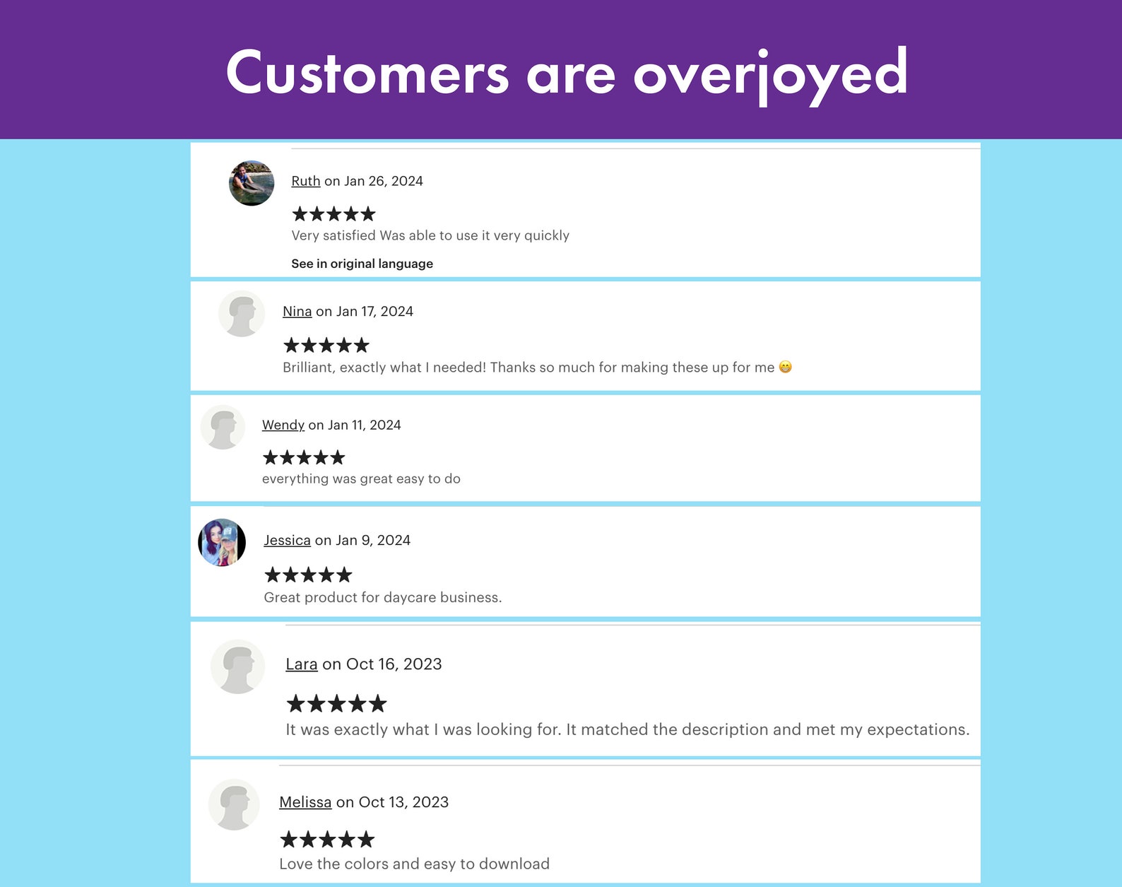 Childcare Receipt Payment Forms - Colorful Daycare Receipts for Daycare ...