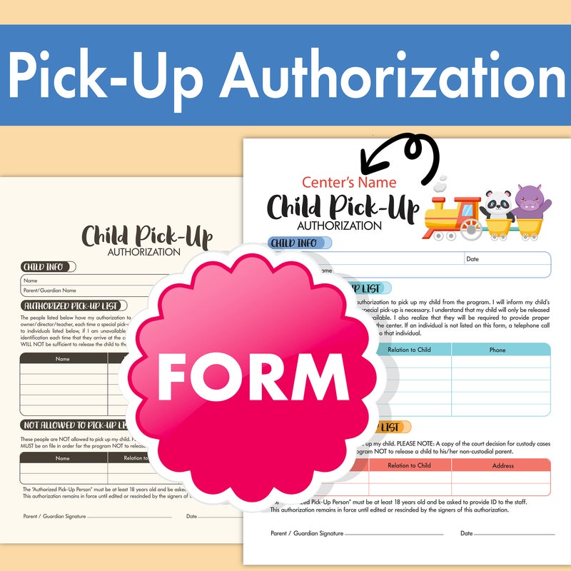 Drop off Form - Etsy