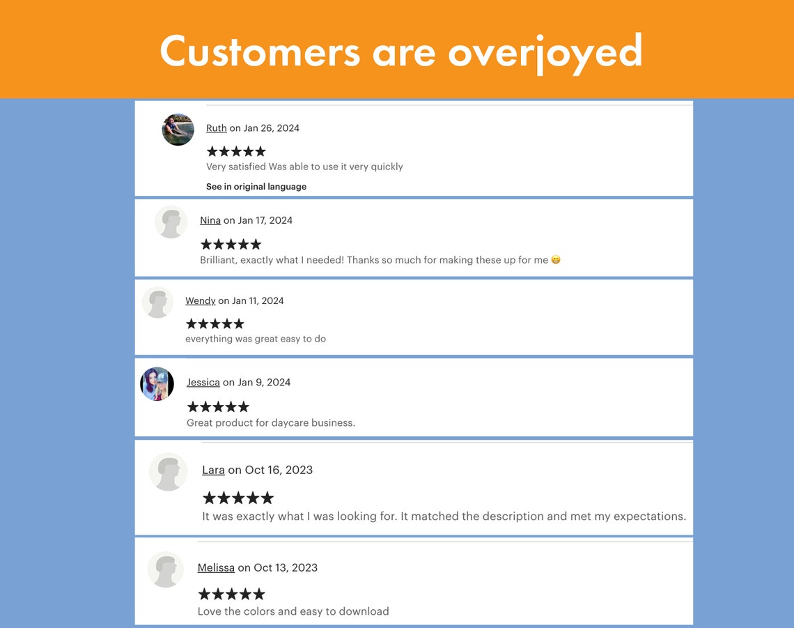 Efficient Weekly Attendance Tracker Form for Childcare, Daycare, School ...