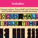 Colorful Focus Wall | Circle Time Board | Bulletin Board Kit ...