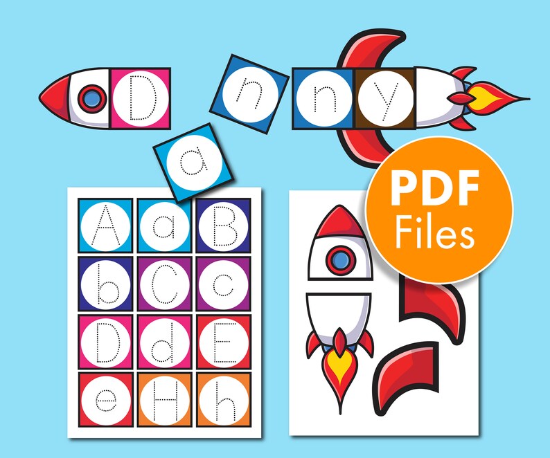 NAME SPELLING Activity, I Can Spell My Name Puzzle, Large Group Craft ...