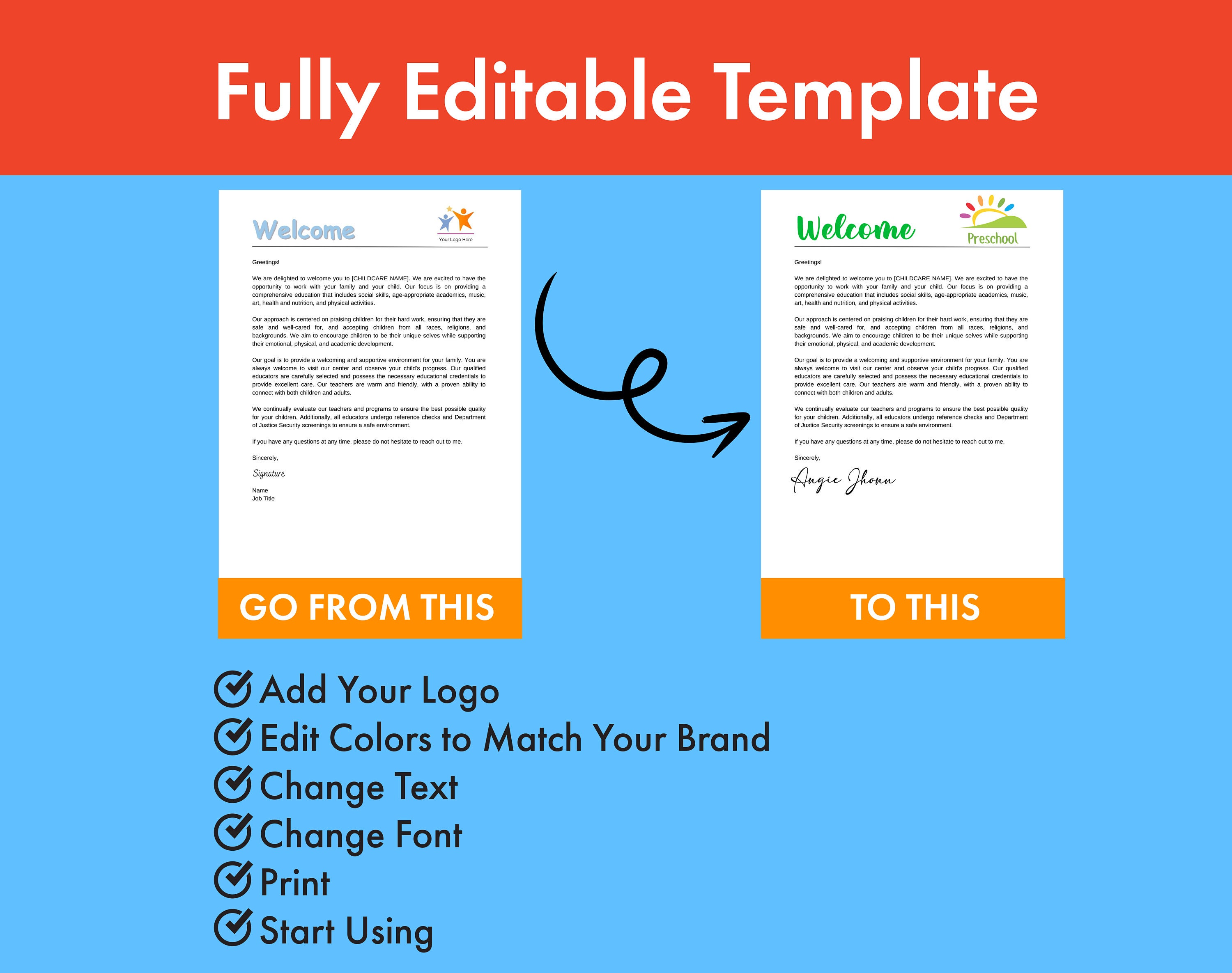 Daycare Emergency Plans - Printable Forms - Daycare, Childcare ...