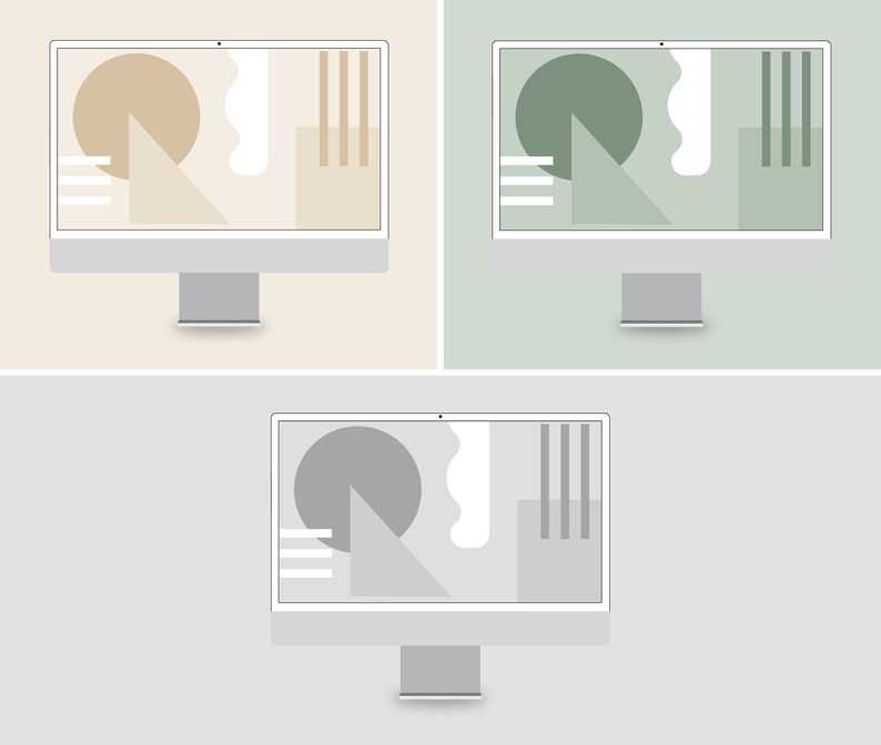 Desktop Wallpaper | Laptop Wallpaper | Triangle | Wiggle | Neutral ...