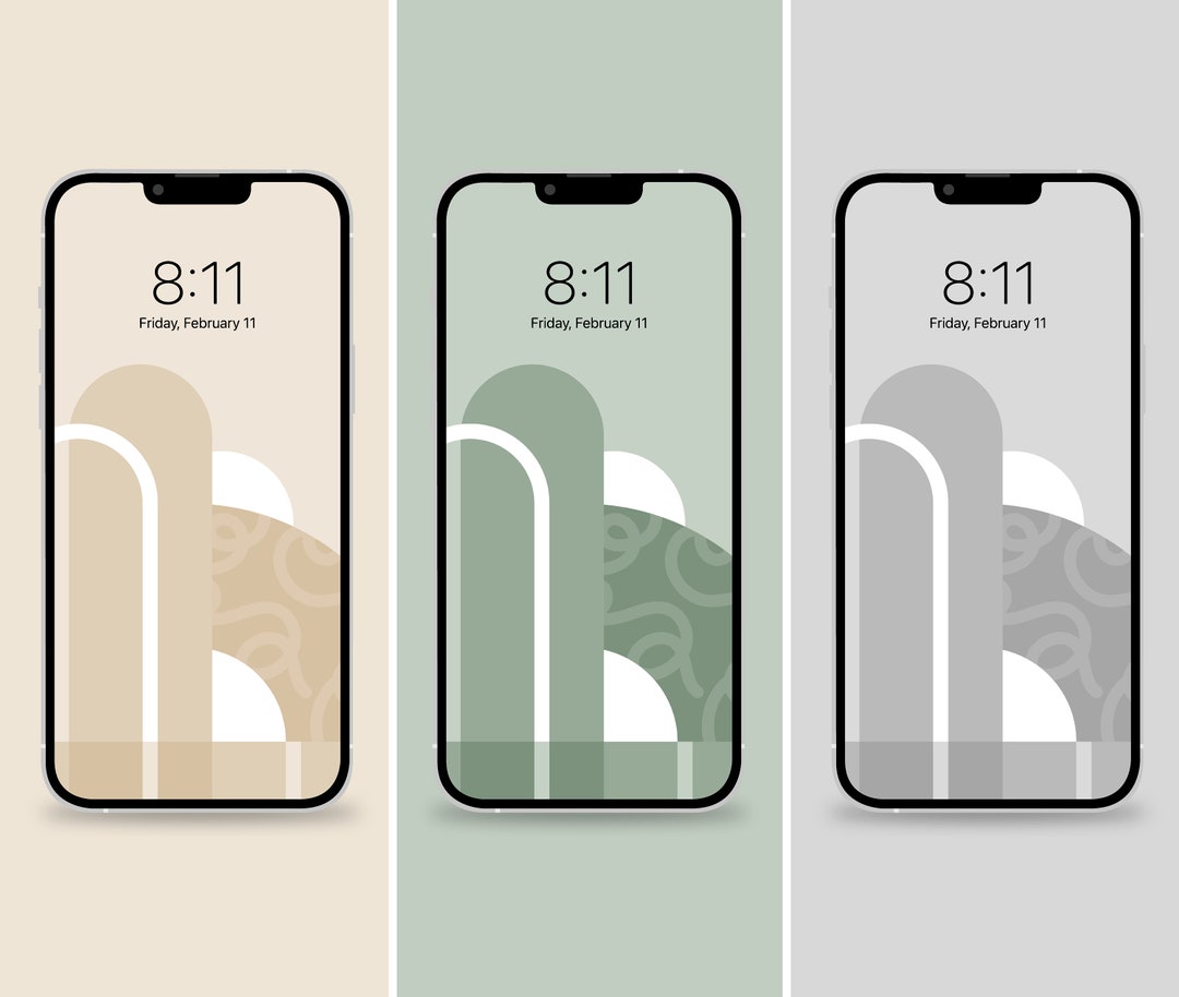 IPhone Wallpaper | Lines | Wiggle | Neutral | Phone Wallpaper | Minimal ...