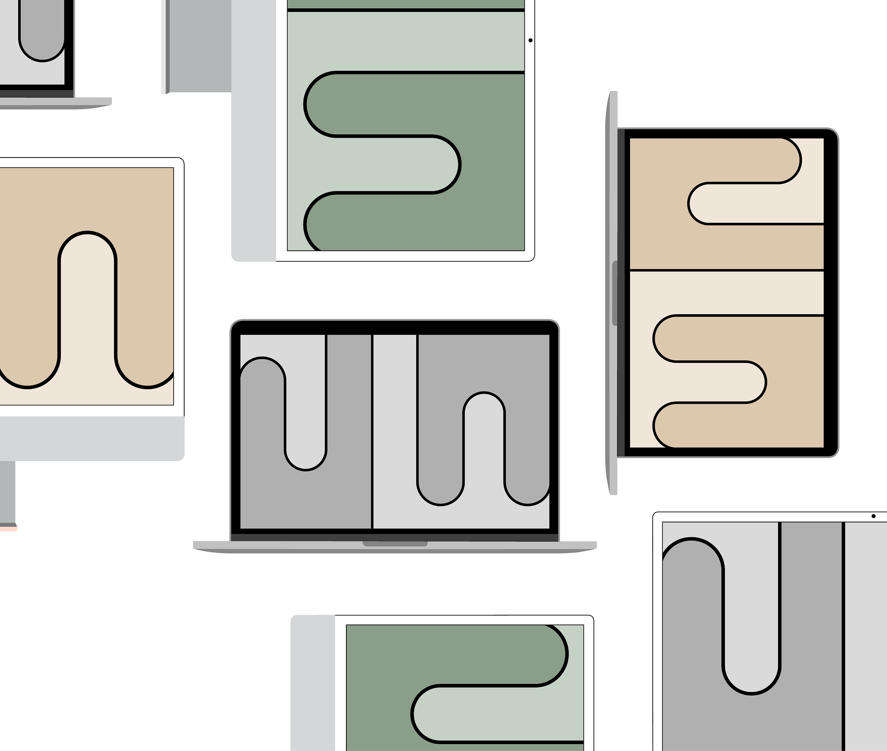 Desktop Wallpaper | Laptop Wallpaper | Swiggle | Colorful | Abstract ...